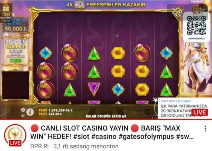 Akun YouTube DPR RI yang Diretas dengan Tayangan Judi Slot, Sudah Di ...