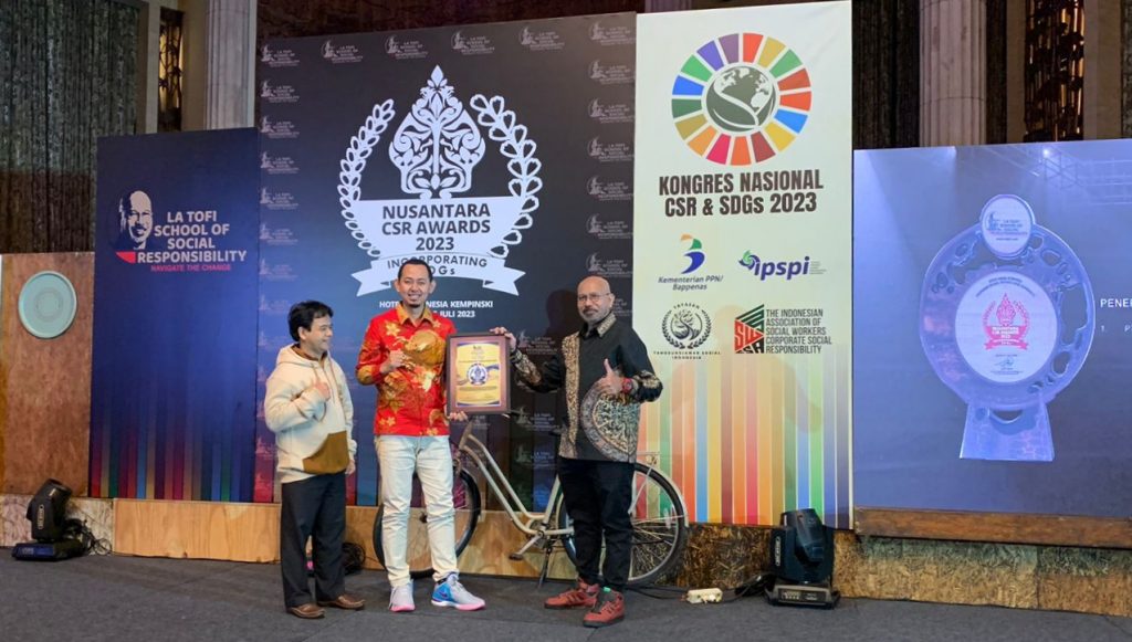 PT Tirta Investama Aqua Keboncandi Raih Predikat Gold pada Nusantara ...