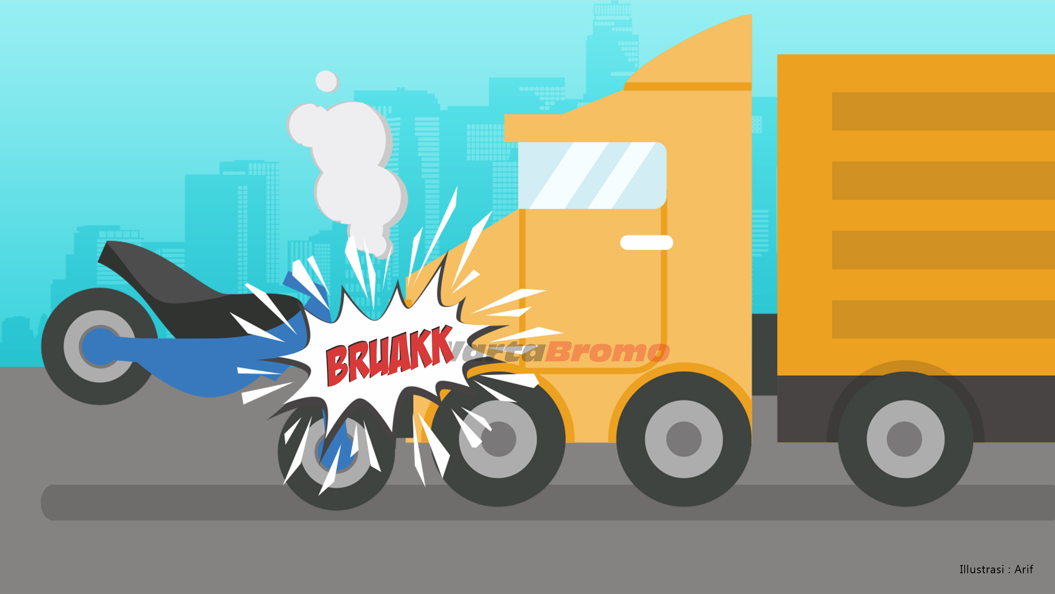 Diduga Mengantuk Saat Berkendara, Pemotor Asal Sidoarjo Tewas Ditabrak ...