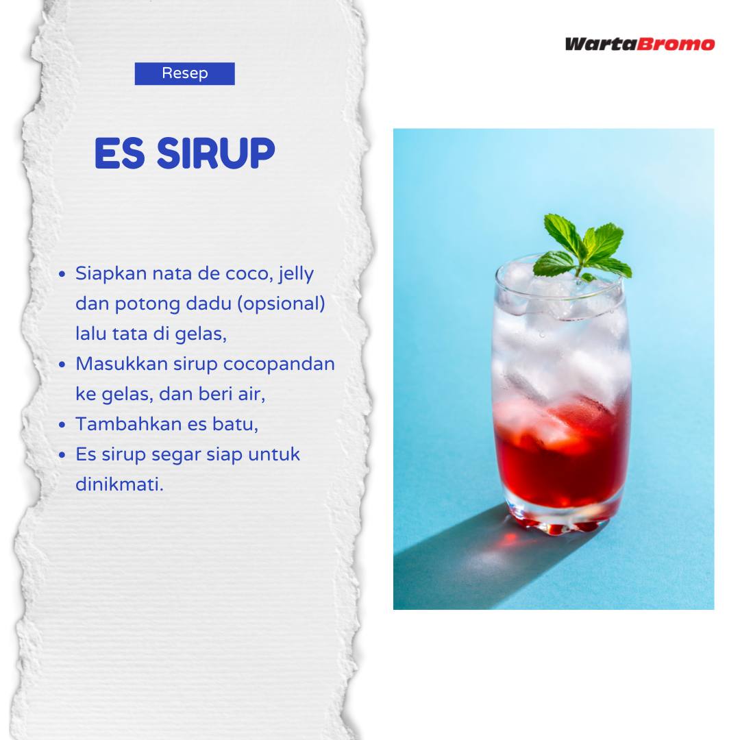 Resep Sayur Telur Puyuh, Tempe Goreng Kriuk dan Es Sirup - WartaBromo