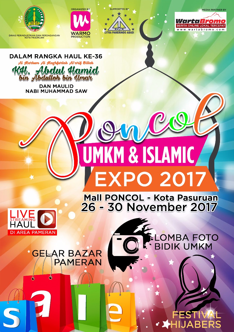 Poncol UMKM & Islamic Expo 2017 Ikut Ngalap Berkah Haul ke-36 KH. Abdul ...